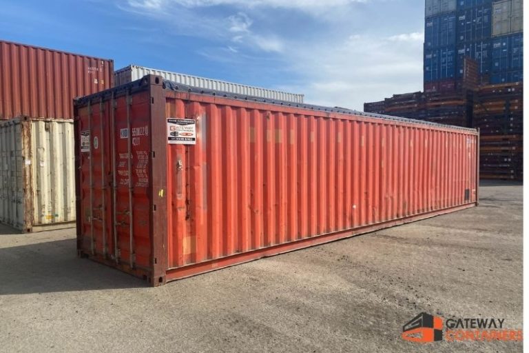 Easy Loading Open Top Shipping Containers for Sale or Hire