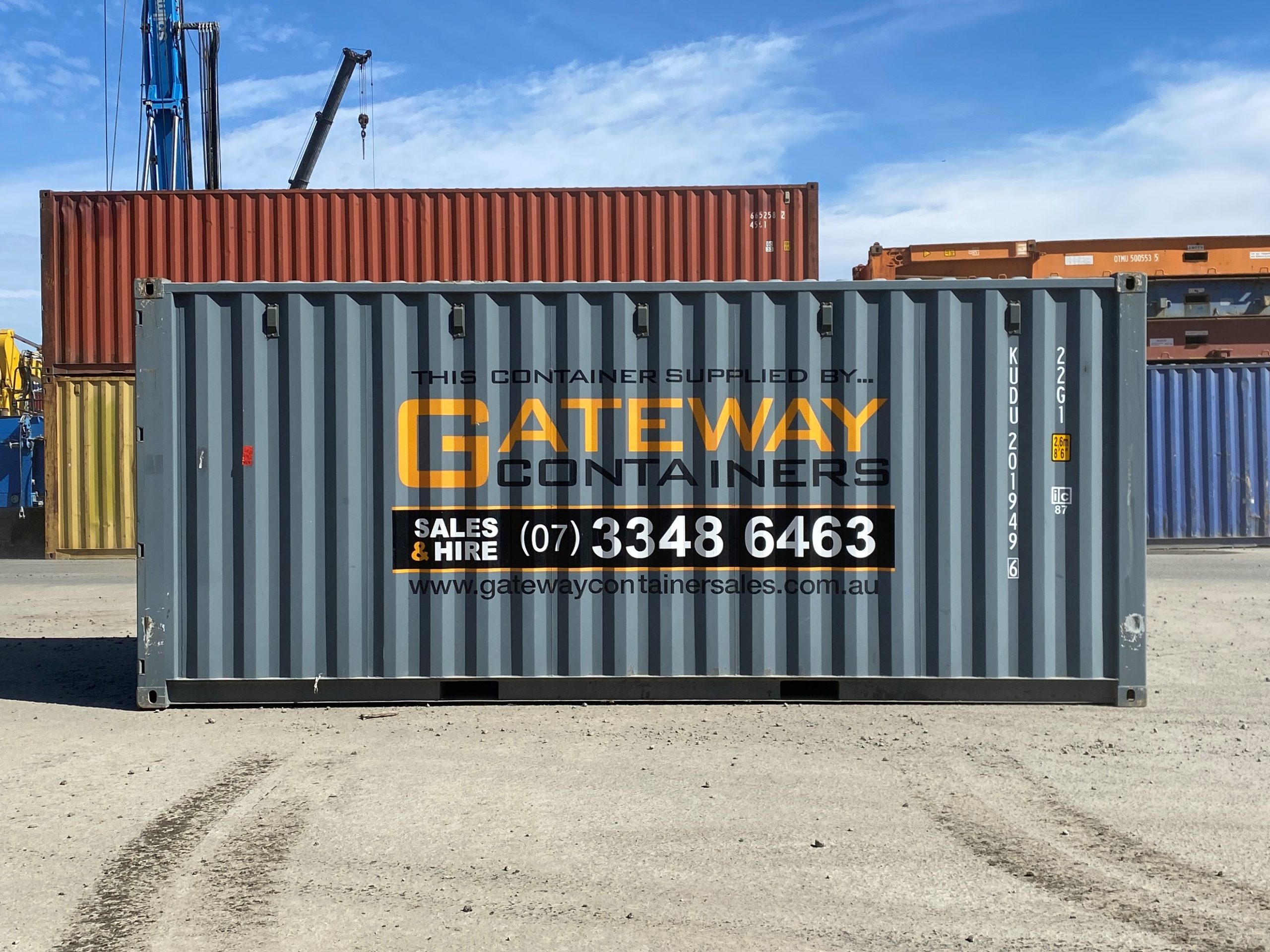 Get Your Shipping Container Painted | Gateway Container Sales